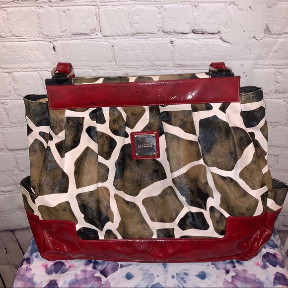 Miche | Bags | Prima Lexi Red Giraffe Faux Print Miche Shell | Poshmark